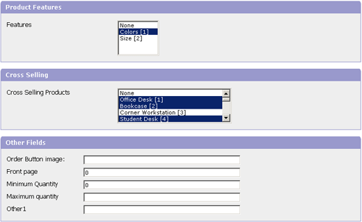 VP-ASP Shopping Cart - Online Help Guides - Adding a Product